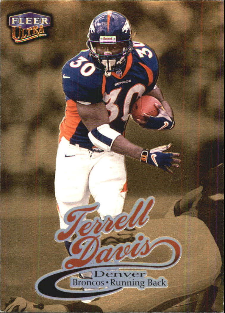 1999 Ultra Gold Medallion #1 Terrell Davis - NM-MT - Jim & Steve's ...