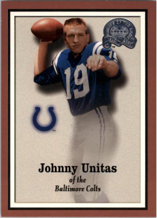 2000 Greats of the Game #55 Johnny Unitas - NM-MT