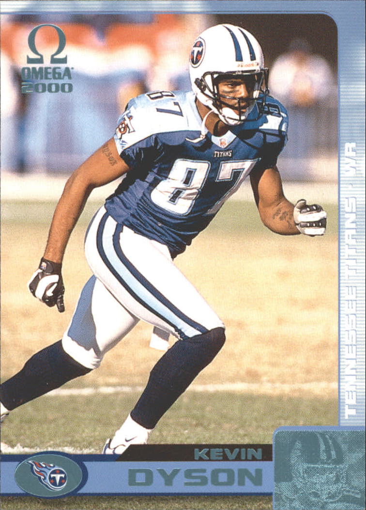 2000 Pacific Omega Platinum Blue #139 Kevin Dyson - NM-MT