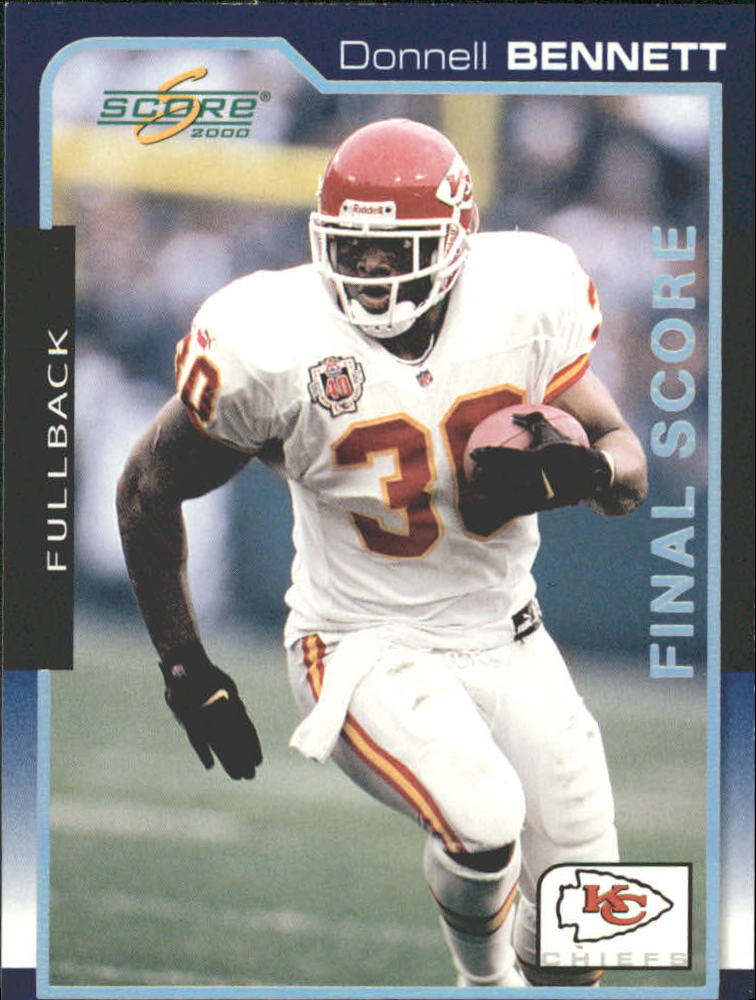 2000 Score Final Score #93 Donnell Bennett/47 - NM-MT