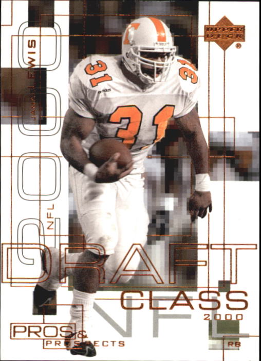 2000 Upper Deck Pros and Prospects #101 Jamal Lewis RC - NM-MT - Triple ...