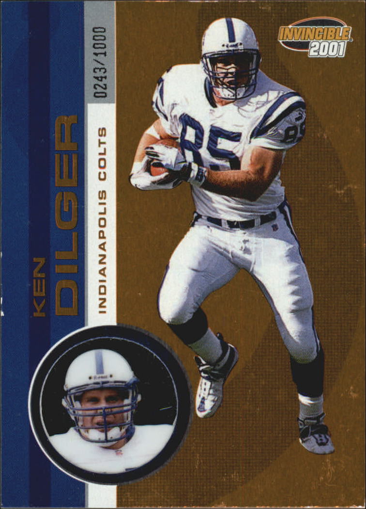 2001 Pacific Invincible #94 Ken Dilger - NM-MT - 7th Inning Stretch ...