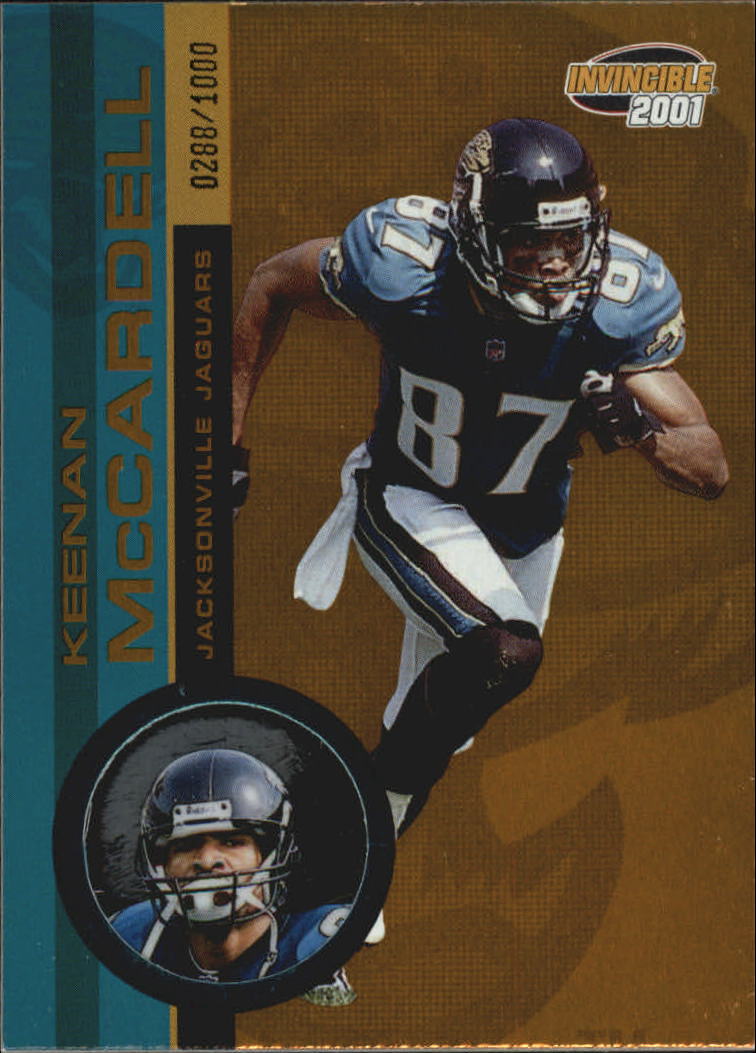 2001 Pacific Invincible #105 Keenan McCardell - NM-MT - 7th Inning ...