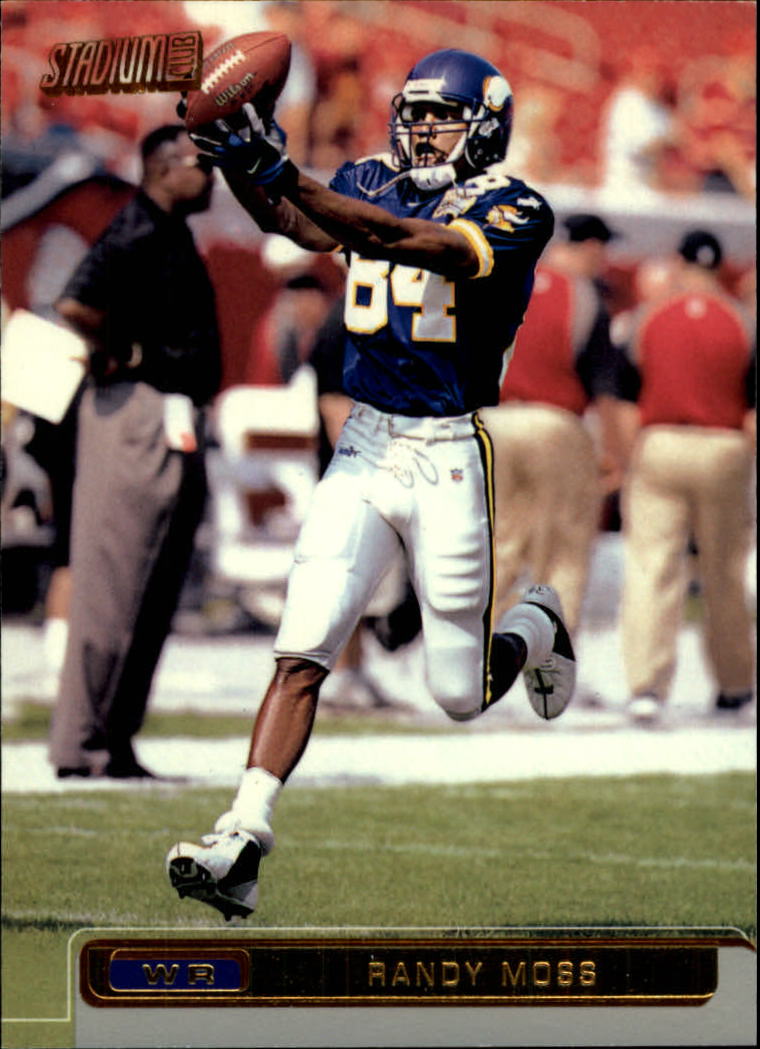 2001 Stadium Club #97 Randy Moss - NM-MT - The Dugout Sportscards ...