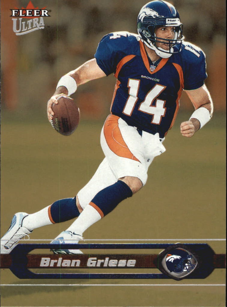 2002 Ultra Gold Medallion #197 Brian Griese - NM-MT