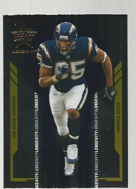 2005 Leaf Rookies and Stars Longevity #79 Antonio Gates - NM-MT