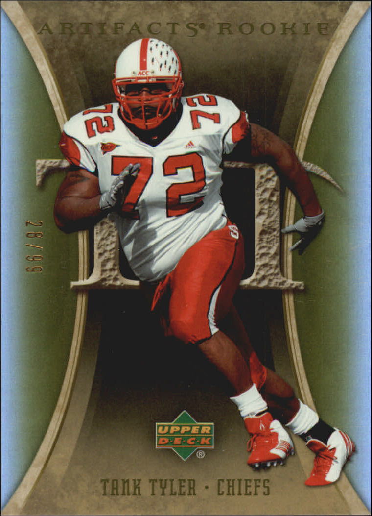 2007 Artifacts Gold #145 DeMarcus Tank Tyler - NM-MT