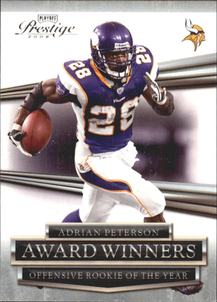 2008 Playoff Prestige Award Winners #1 Adrian Peterson - NM-MT