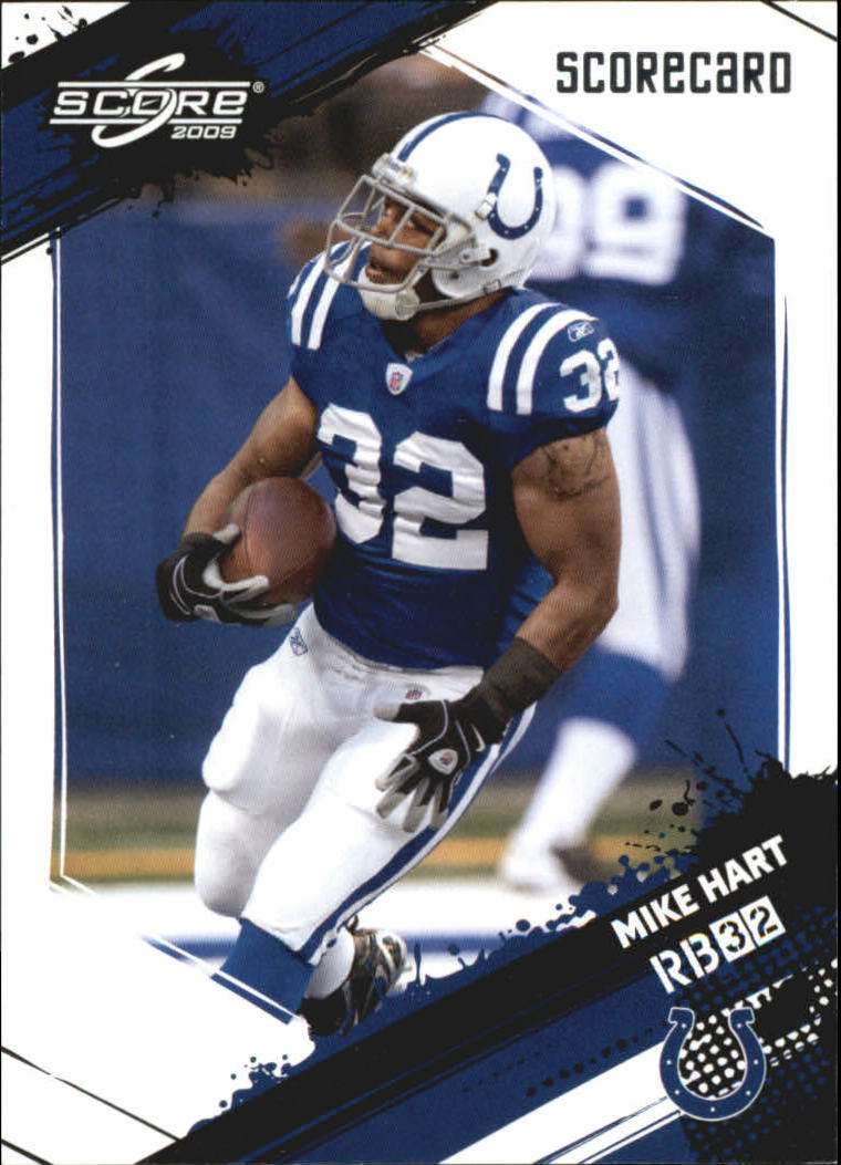 2009 Score Scorecard #129 Mike Hart - NM-MT