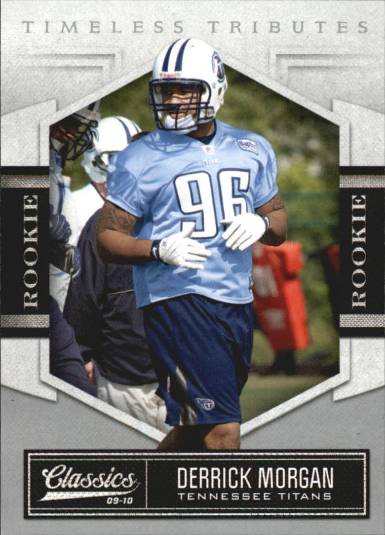 2010 Classics Timeless Tributes Silver #130 Derrick Morgan - NM-MT