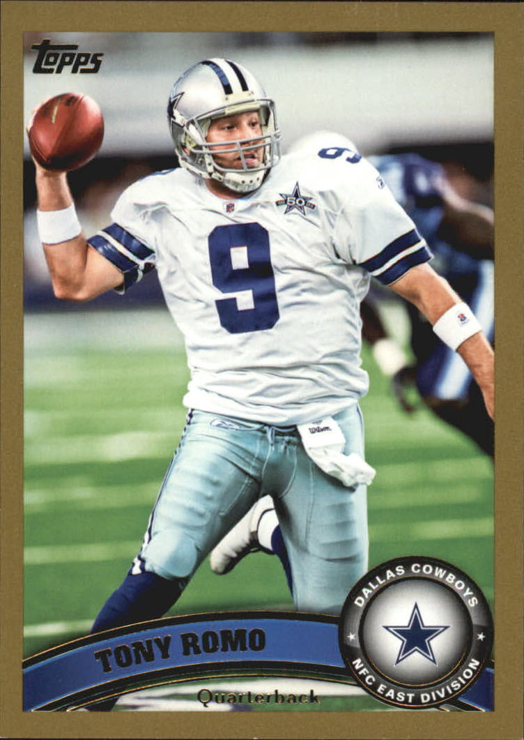 2011 Topps #360 Tony Romo - From Factory Sealed Set - MINT