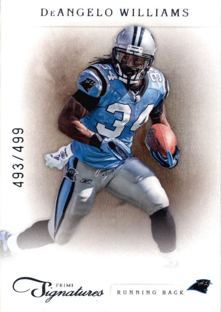 2011 Prime Signatures #48 DeAngelo Williams - NM-MT
