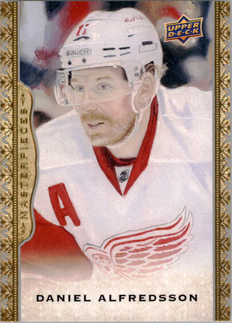 2014-15 UD Masterpieces #13 Daniel Alfredsson - NM-MT