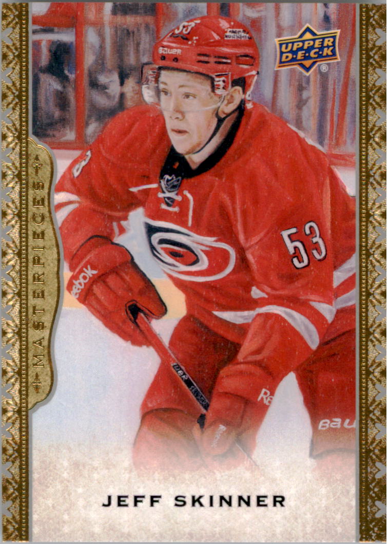 2014-15 UD Masterpieces #63 Jeff Skinner - NM-MT