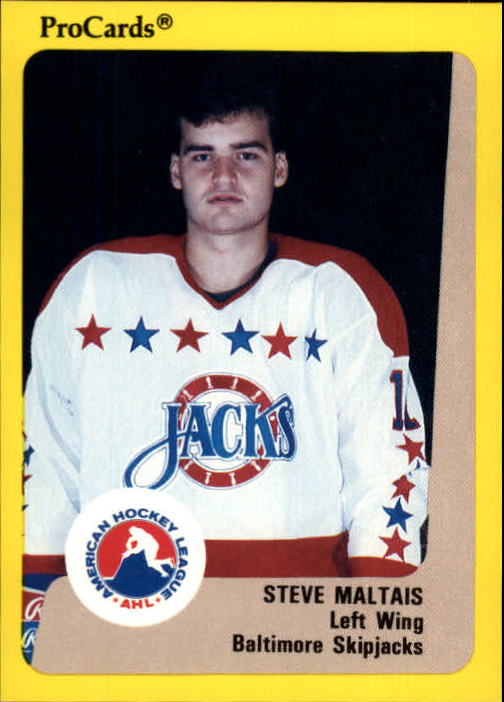 1989-90 ProCards AHL #85 Steve Maltais - NM-MT
