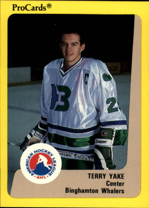 1989-90 ProCards AHL #304 Terry Yake - NM-MT