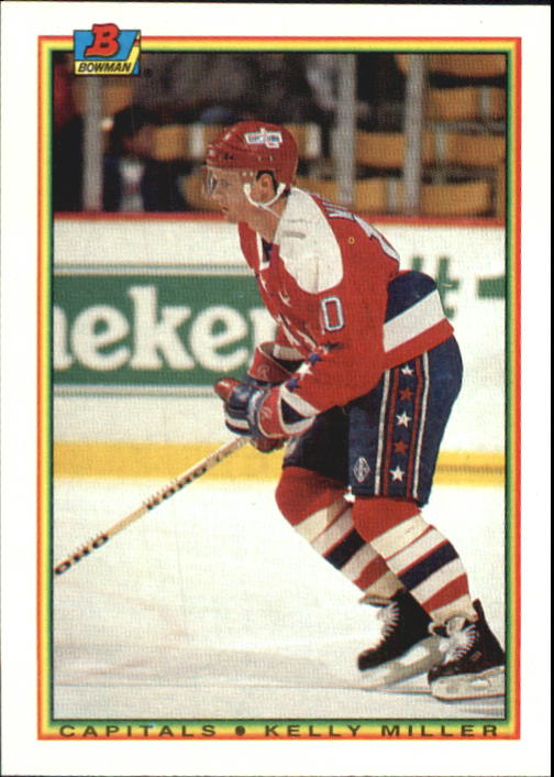 1990-91 Bowman #76 Kelly Miller - NM-MT+
