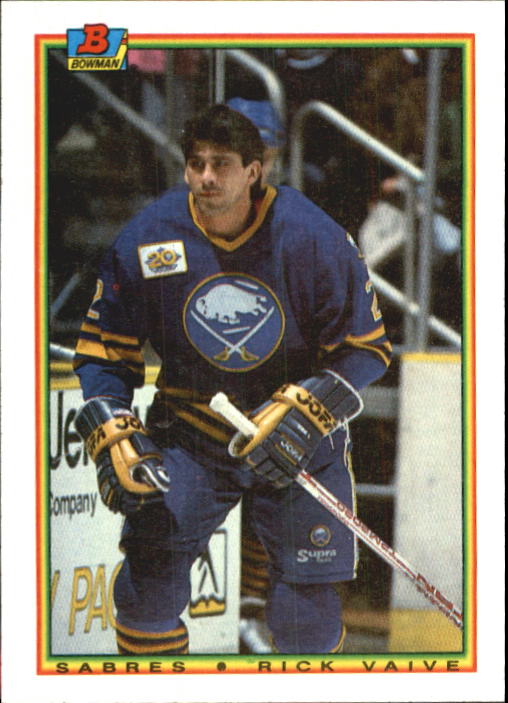 1990-91 Bowman #250 Rick Vaive - NM-MT