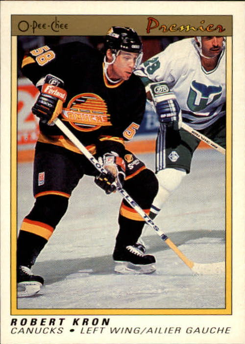 1990-91 OPC Premier #52 Robert Kron RC - NM-MT+