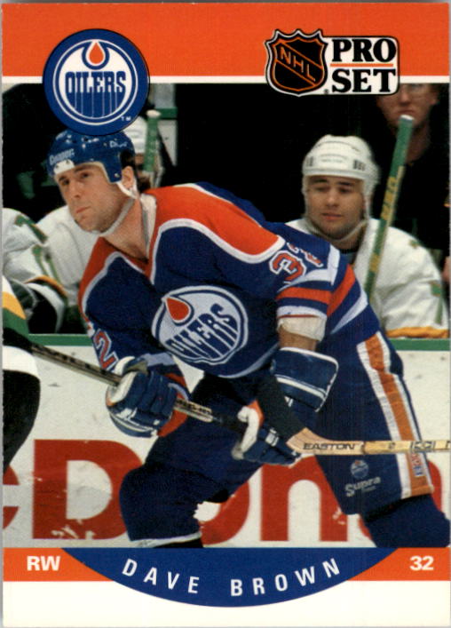 1990-91 Pro Set #440 Dave Brown RC - NM-MT - Card Gallery | Beckett ...