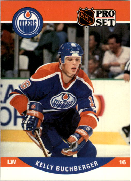 1990-91 Pro Set #441 Kelly Buchberger RC - NM-MT