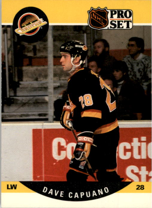 1990-91 Pro Set #543 Dave Capuano RC - NM-MT - Burbank Sportscards ...