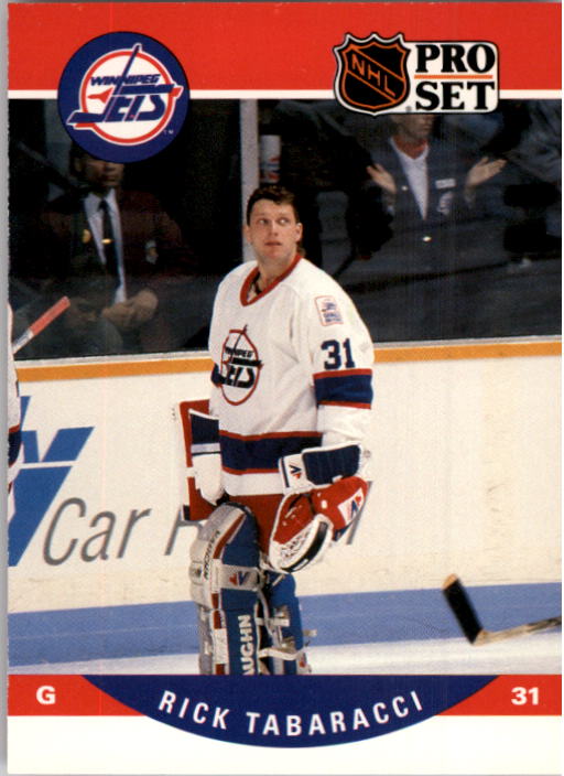 1990-91 Pro Set #649 Rick Tabaracci RC - NM-MT