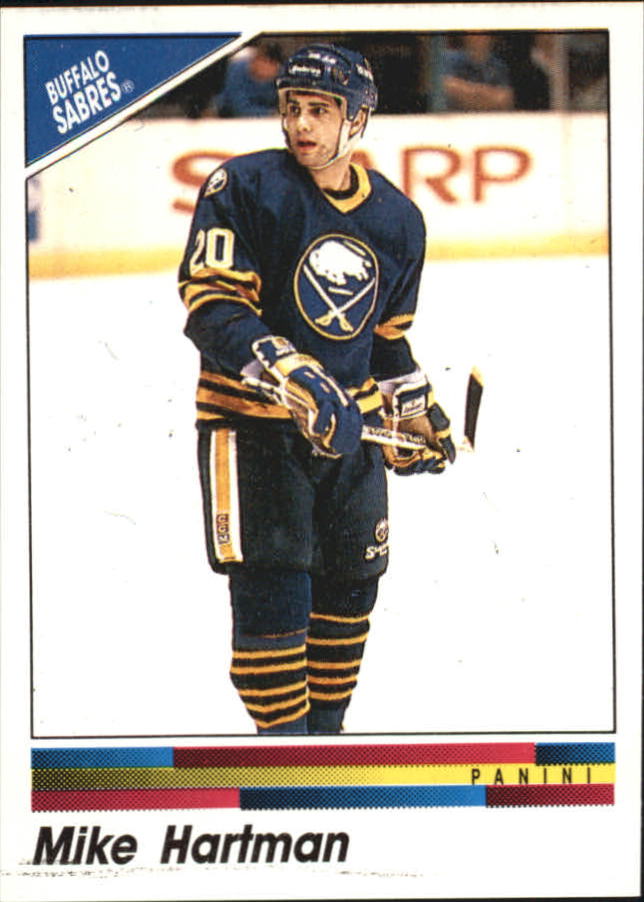 1990-91 Panini Stickers #32 Mike Hartman - NM-MT