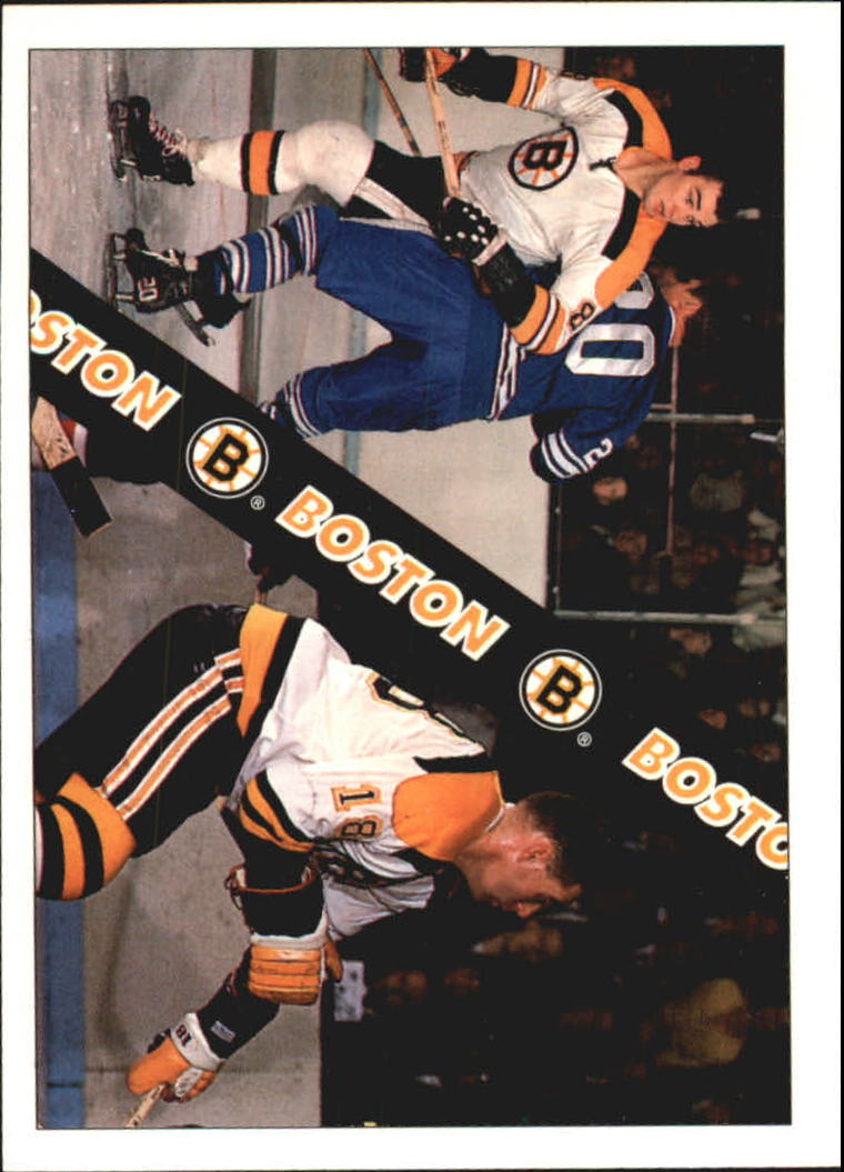 1991-92 Ultimate Original Six #4 Boston Bruins/Checklist - NM-MT