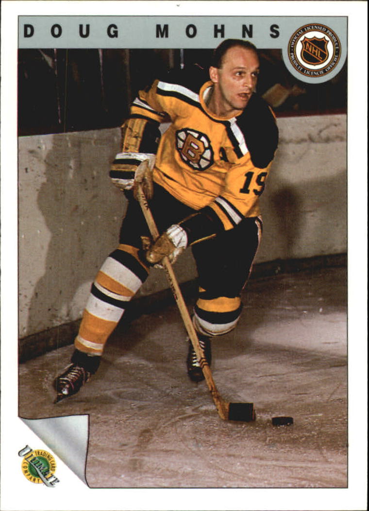 1991-92 Ultimate Original Six #53 Doug Mohns - NM-MT+