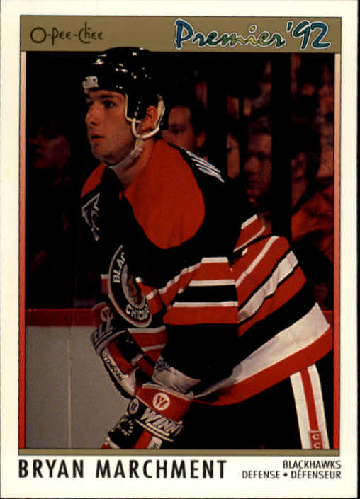 1991-92 OPC Premier #99 Bryan Marchment RC - MINT