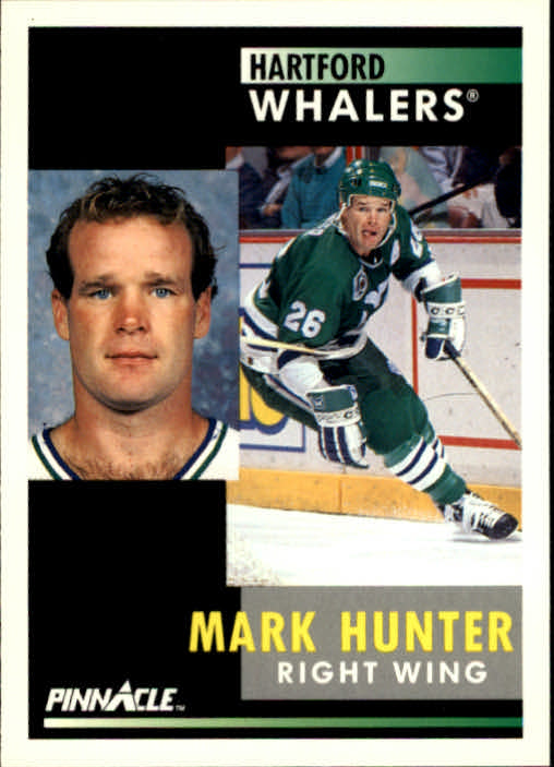 1991-92 Pinnacle #253 Mark Hunter - NM-MT