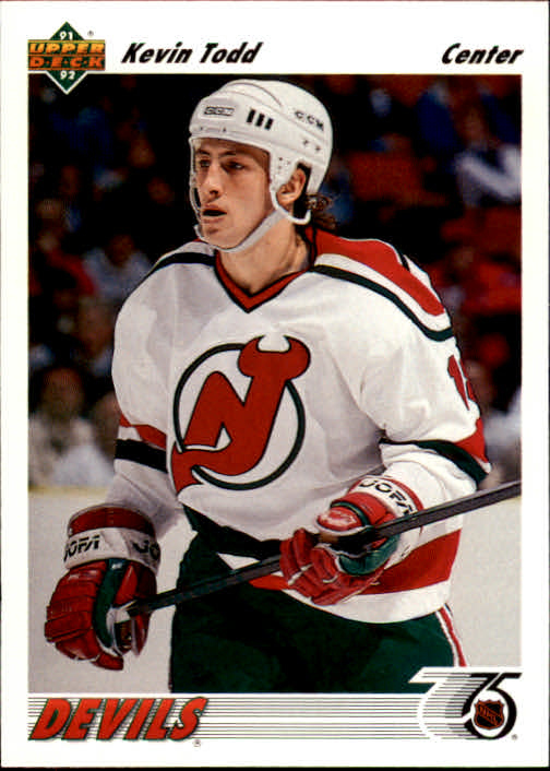1991-92 Upper Deck #401 Kevin Todd RC - NM-MT