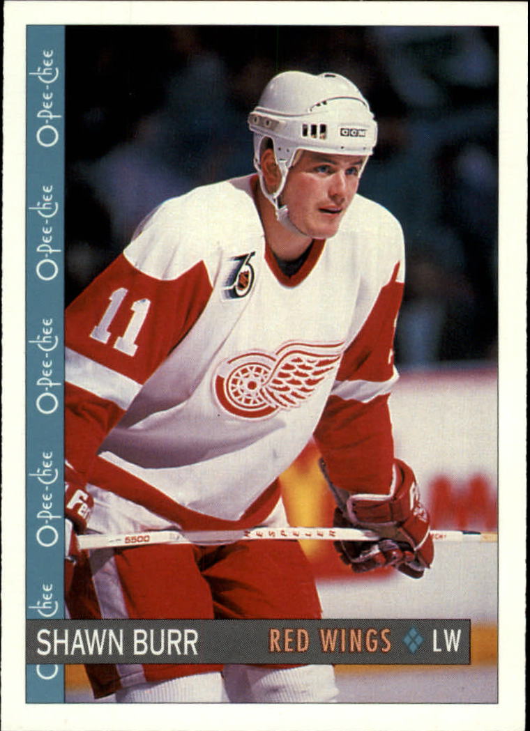 1992-93 O-Pee-Chee #24 Shawn Burr - EX-MT