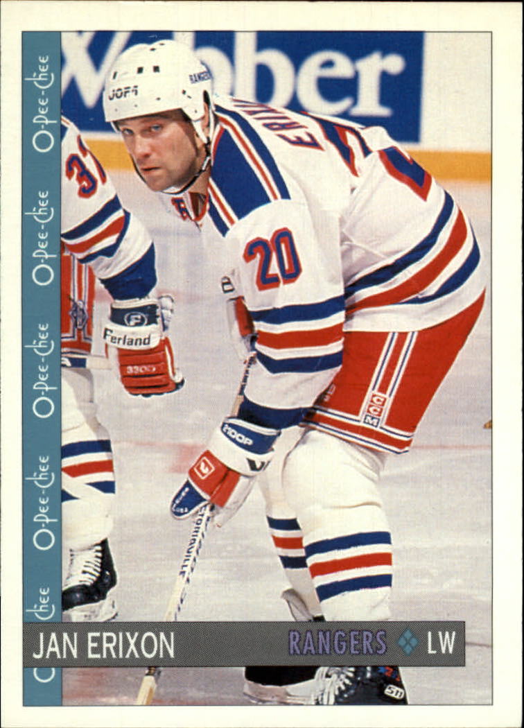 1992-93 O-Pee-Chee #207 Jan Erixon - NM-MT - THE COLLECTOR'S FRIEND ...