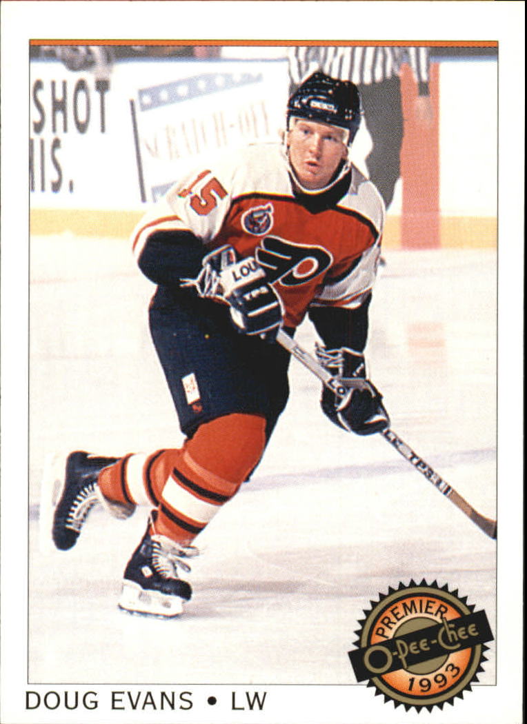 1992-93 OPC Premier #45 Doug Evans - NM-MT