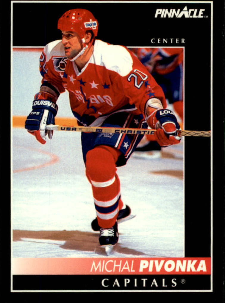 1992-93 Pinnacle #151 Michal Pivonka - NM-MT+