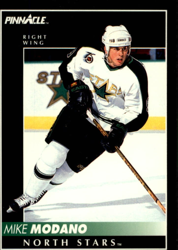 1992-93 Pinnacle #155 Mike Modano - NM-MT+