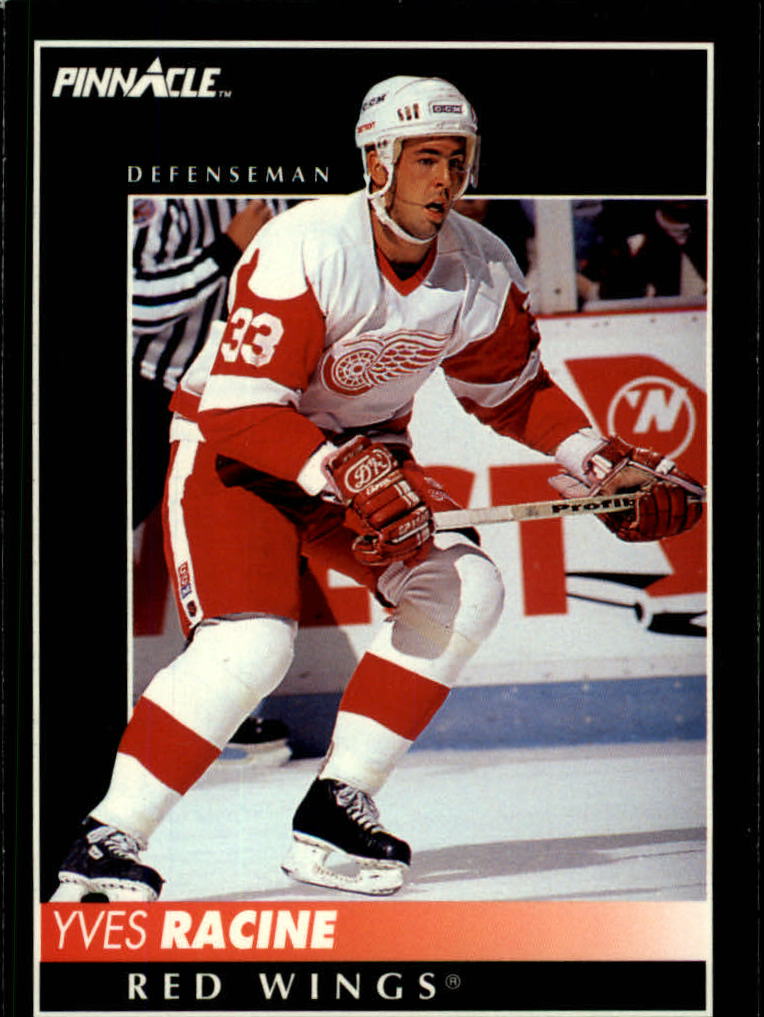 1992-93 Pinnacle #332 Yves Racine - NM-MT