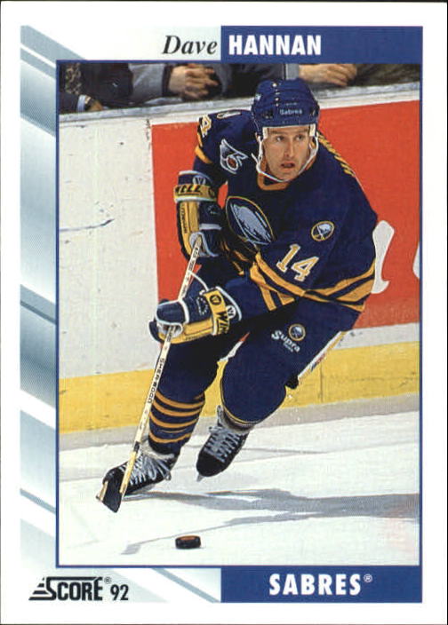 1992-93 Score #538 Dave Hannan - NM-MT+