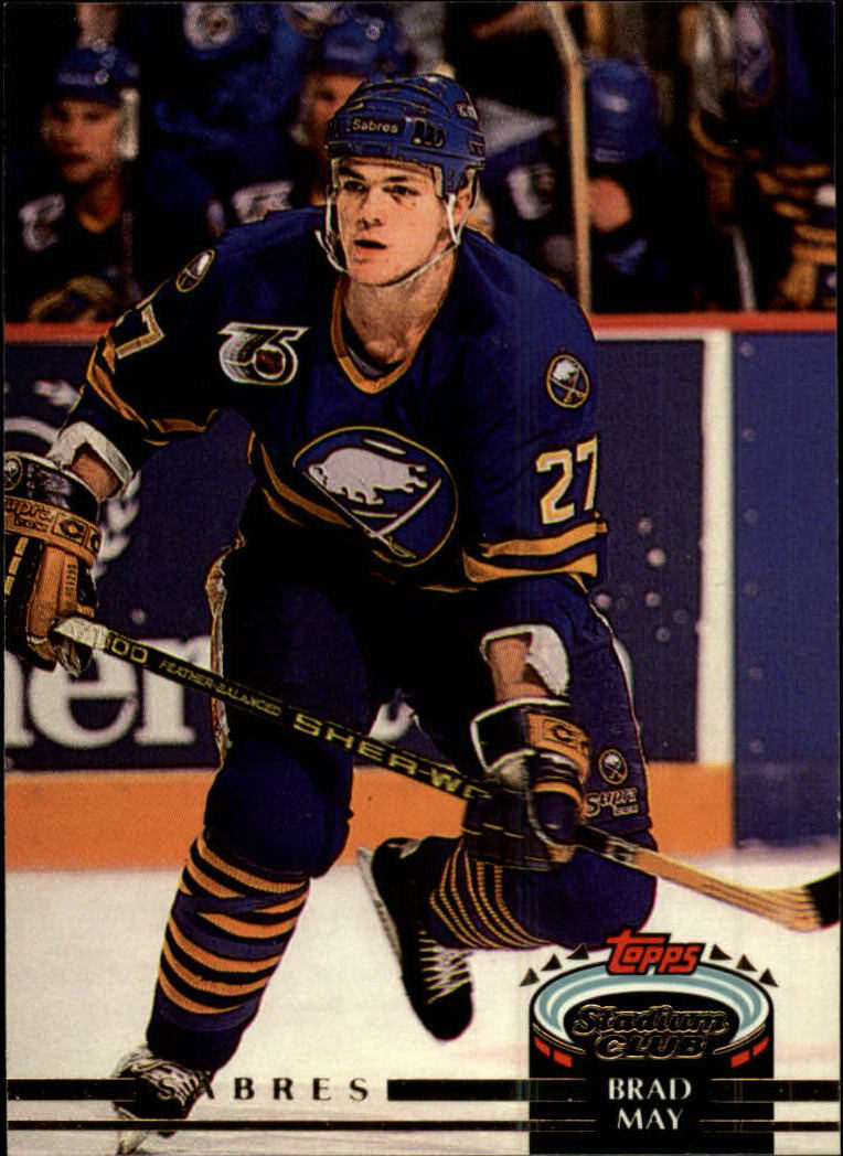 1992-93 Stadium Club #51 Brad May - NM-MT