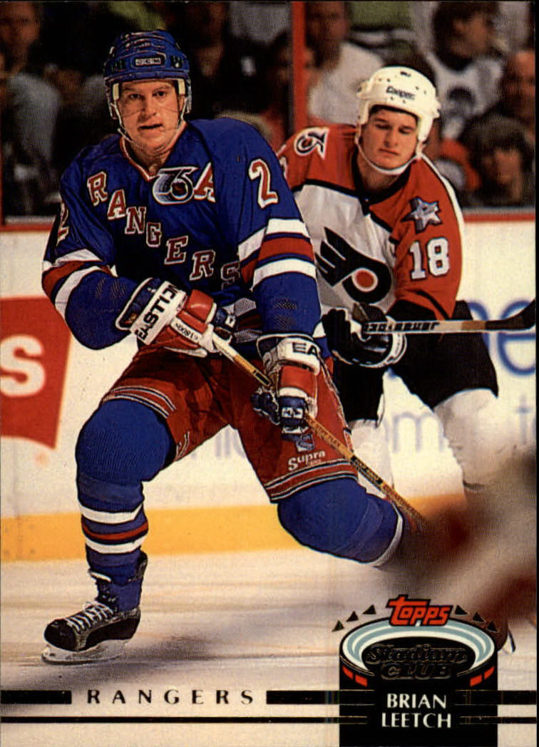 1992-93 Stadium Club #73 Brian Leetch - NM-MT