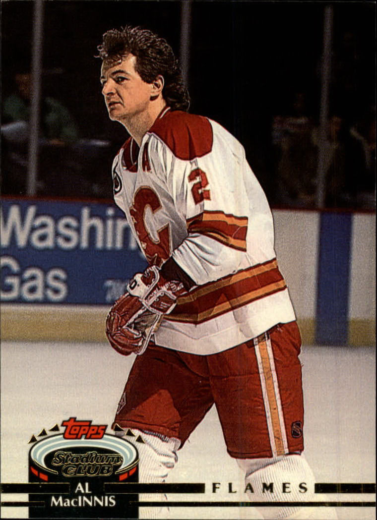 1992-93 Stadium Club #128 Al MacInnis - NM-MT+