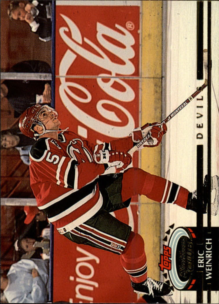 1992-93 Stadium Club #165 Eric Weinrich - NM-MT+