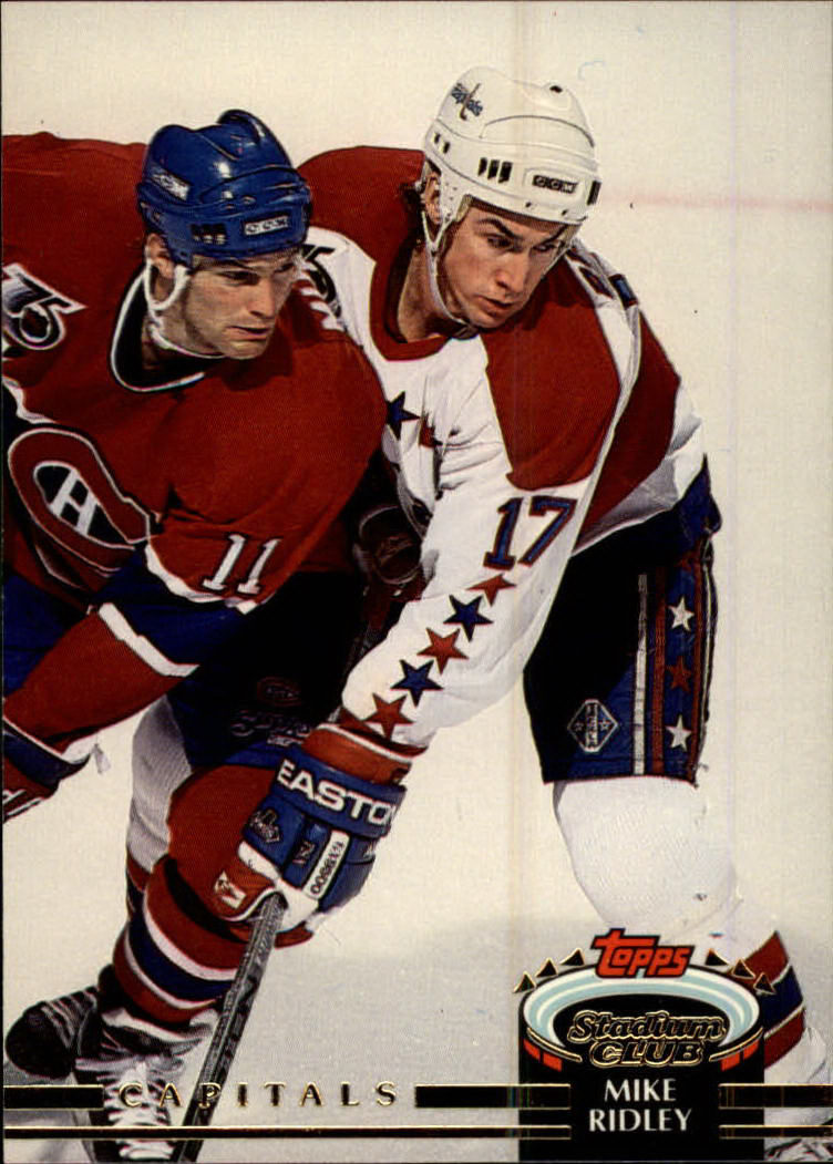 1992-93 Stadium Club #200 Mike Ridley - NM-MT+