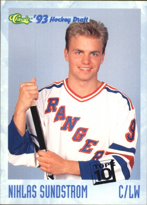 1993 Classic #8 Niklas Sundstrom - NM-MT