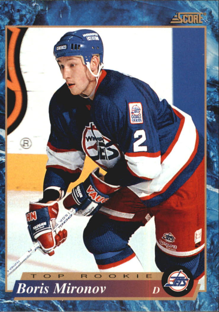 1993-94 Score Canadian #607 Boris Mironov - NM-MT 1993-94 Score Canadian #607 Boris Mironov - NM-MT