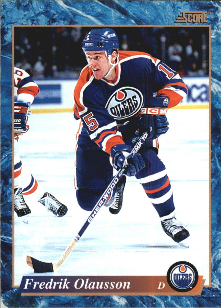 1993-94 Score Canadian #645 Fredrik Olausson - NM-MT 1993-94 Score Canadian #645 Fredrik Olausson - NM-MT