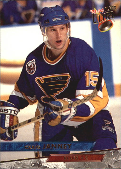 1993-94 Ultra #134 Craig Janney - NM-MT