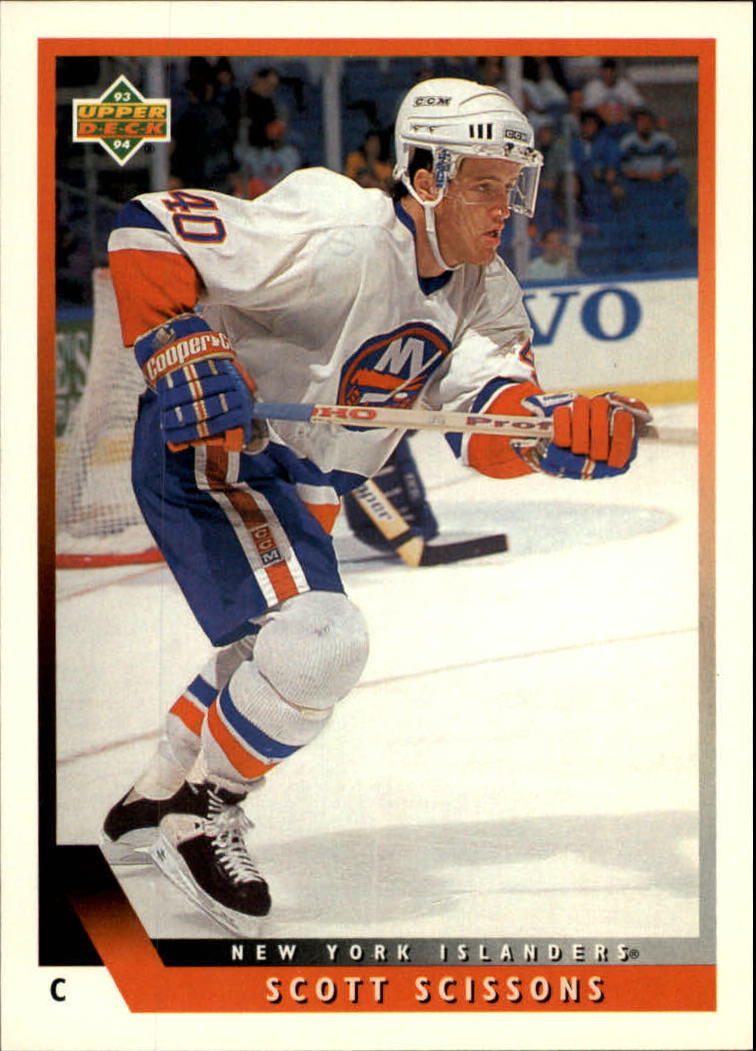 1993 94 Upper Deck 511 Scott Scissons Nm Mt The Stadium Beckett Marketplace